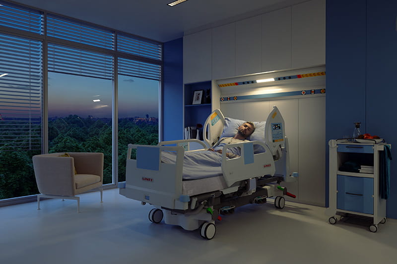 Intensive Care Bed - Eleganza 5 | LINET: Beds, mattresses
